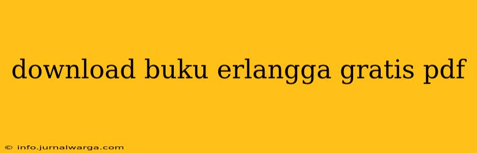 download buku erlangga gratis pdf